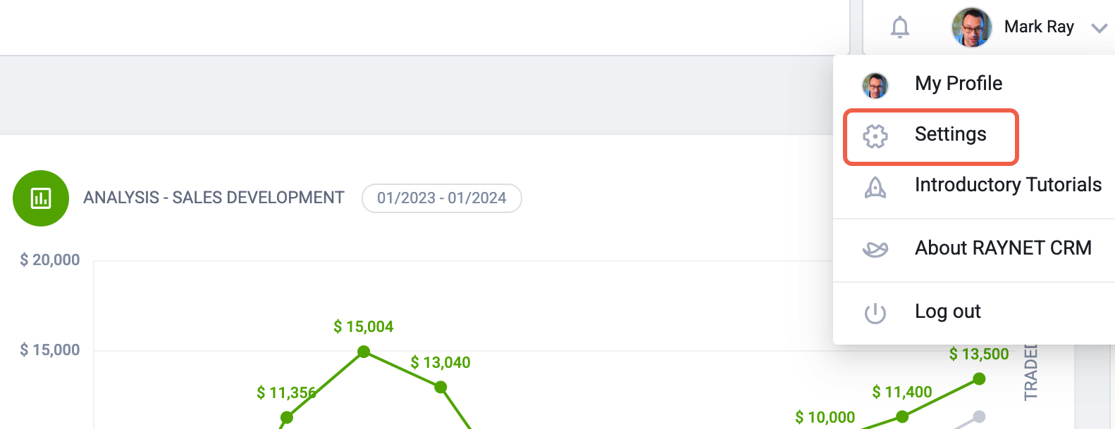 Export Reports In Various Languages Raynet Crm Basics And Tutorials