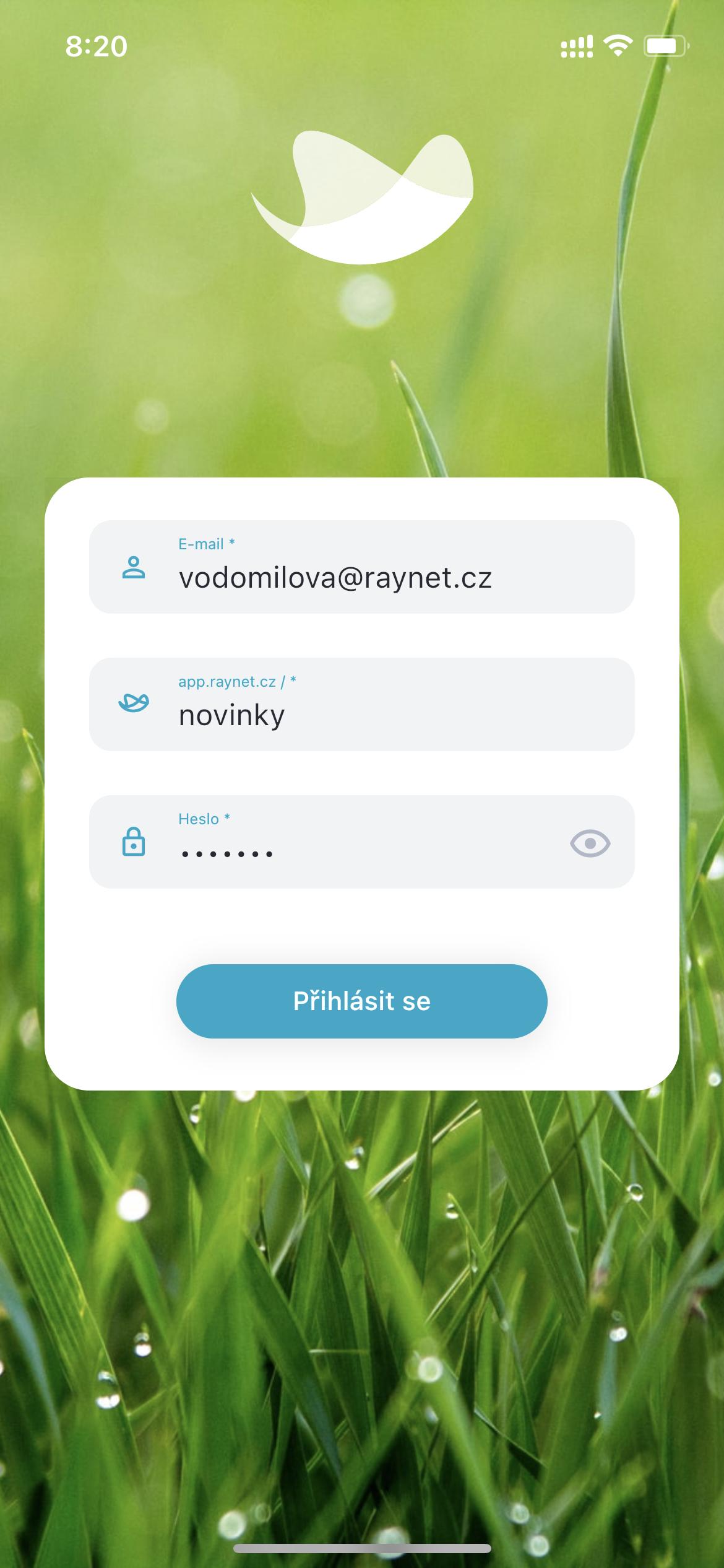 Stiahnutie a prihlásenie do mobilnej aplikácie – Raynet CRM Nápoveda